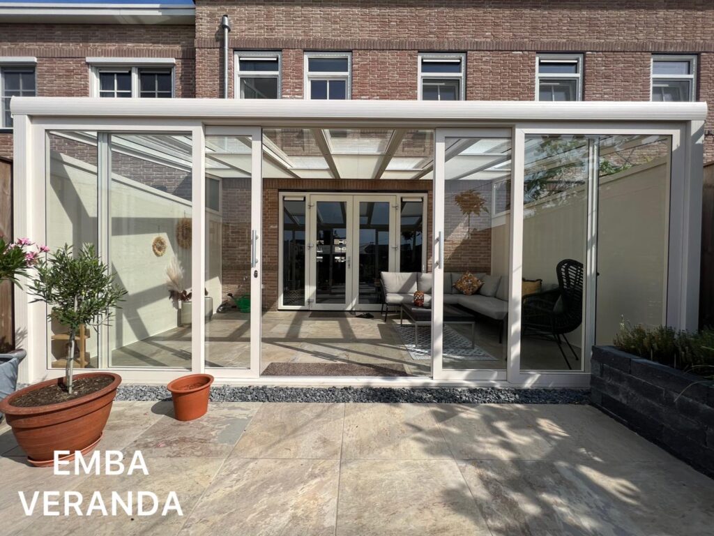 "Veranda op Maat - EMBA Veranda, Binnen 1 Dag Gemonteerd"